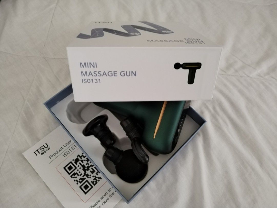 Itsu Massage Gun Health And Nutrition Massage Devices On Carousell