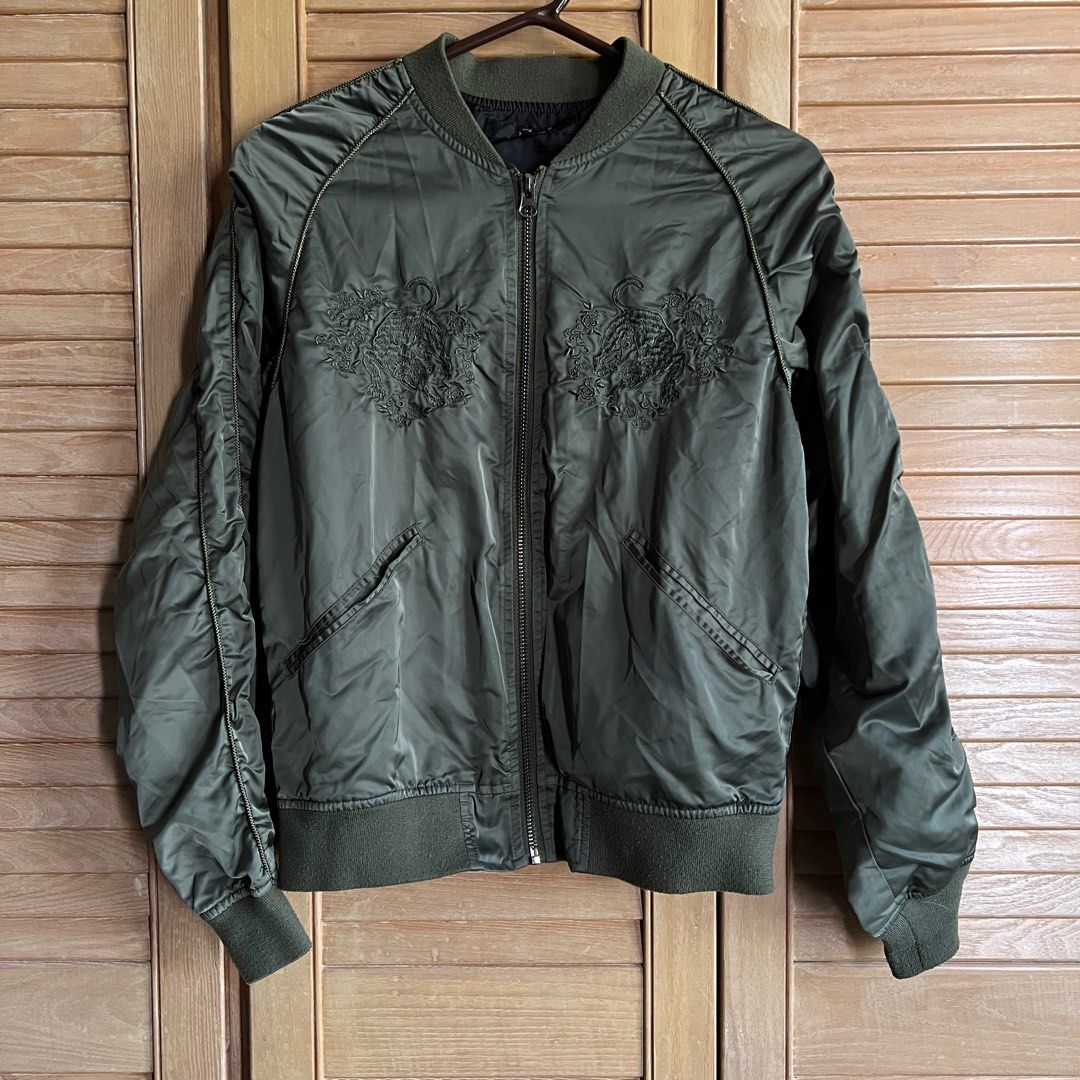 Japan Bomber Jacket, Women's Fashion, Coats, Jackets and Outerwear on ...