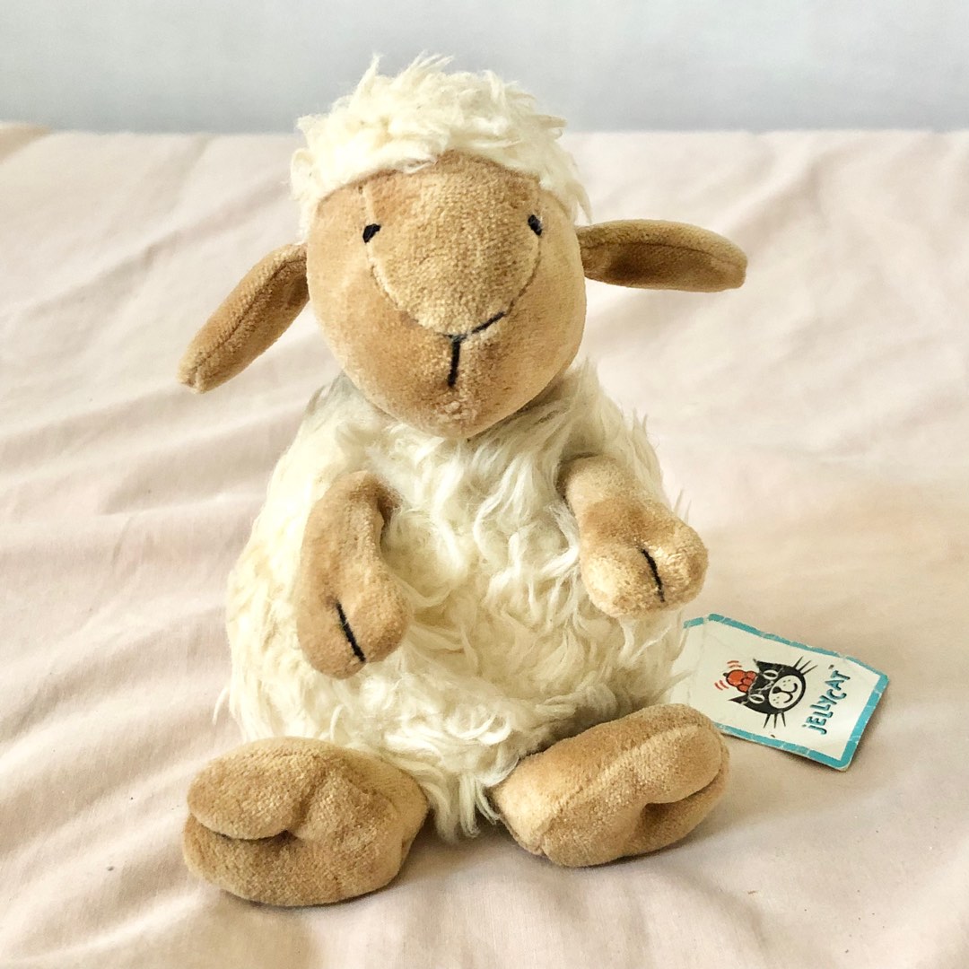 Jellycat Puffball the lamb (small) on Carousell