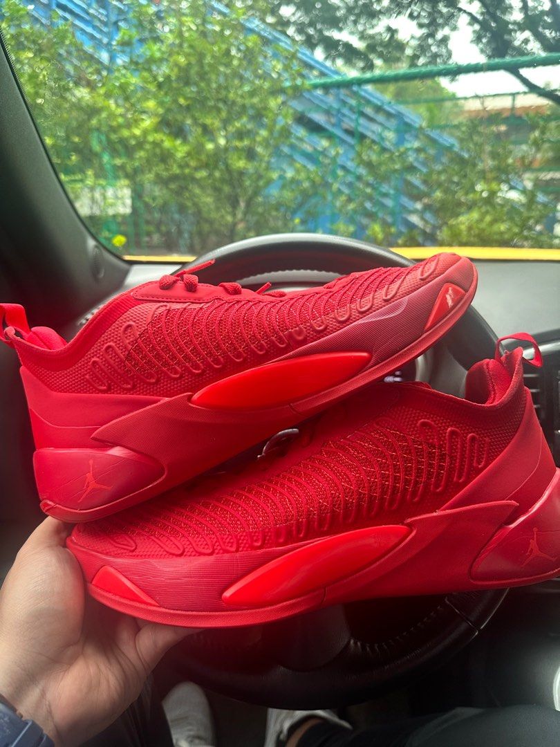 Jordan Luka 1 University Red 13 US, Men's Fashion, Footwear, Sneakers ...