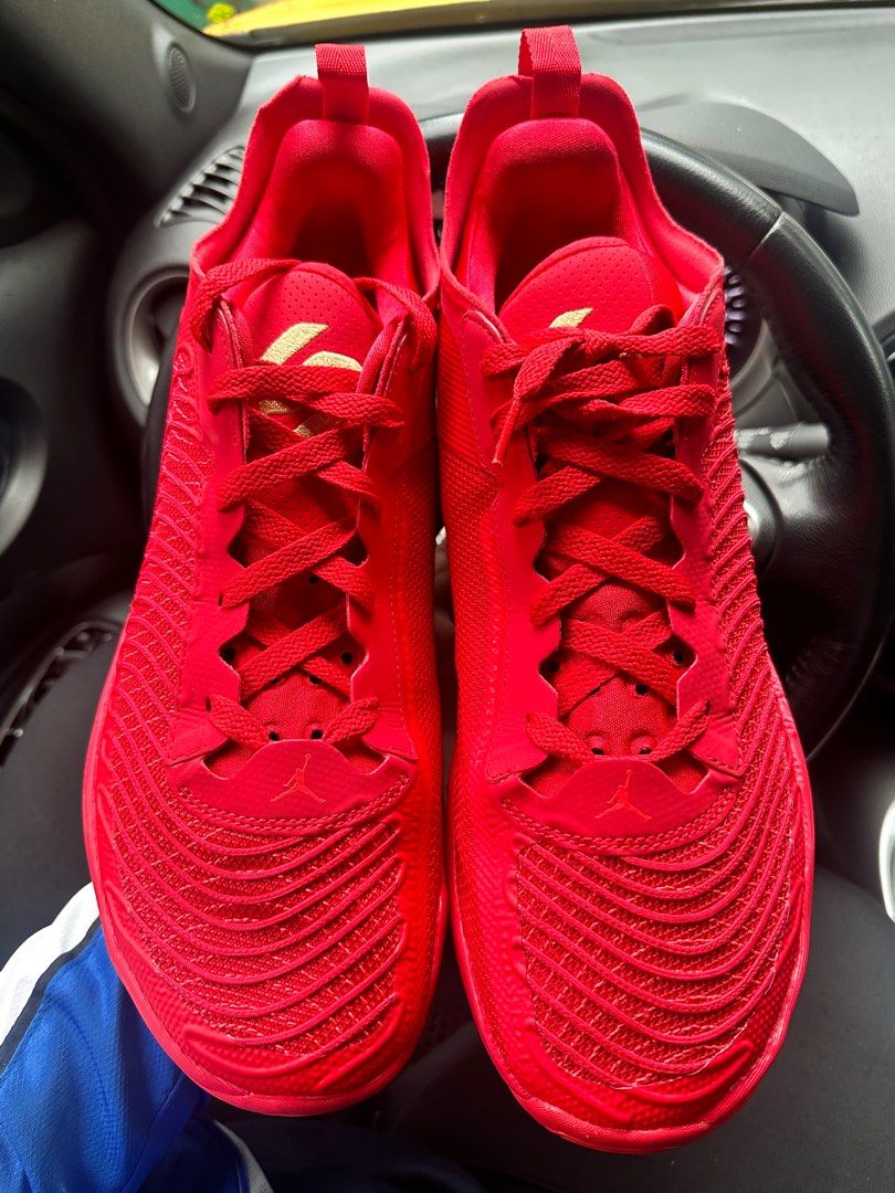 Jordan Luka 1 University Red 13 US, Men's Fashion, Footwear, Sneakers ...