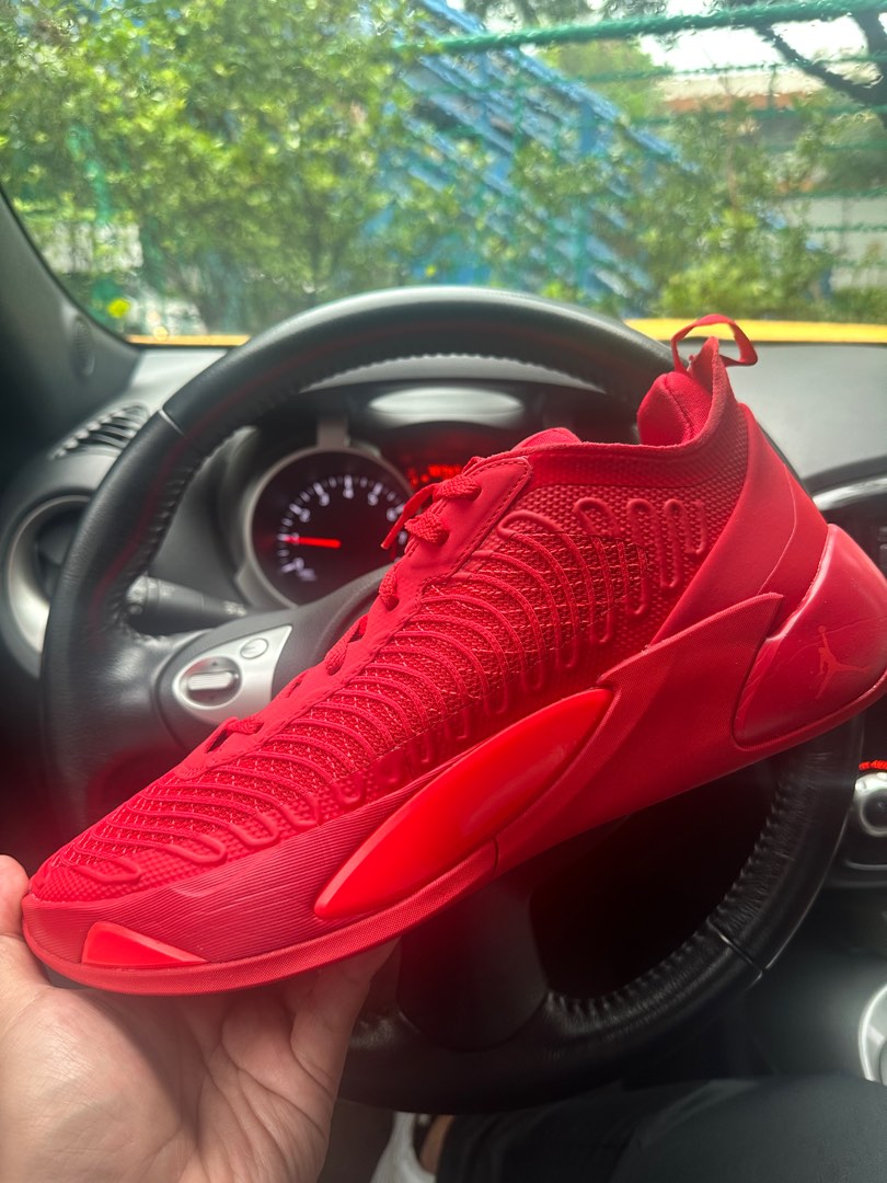 Jordan Luka 1 University Red 13 US, Men's Fashion, Footwear, Sneakers ...
