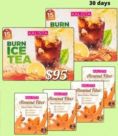 KALISTA Almond Fibre,Burn ice Tea,Dhara n Skinni, Food & Drinks, Other ...