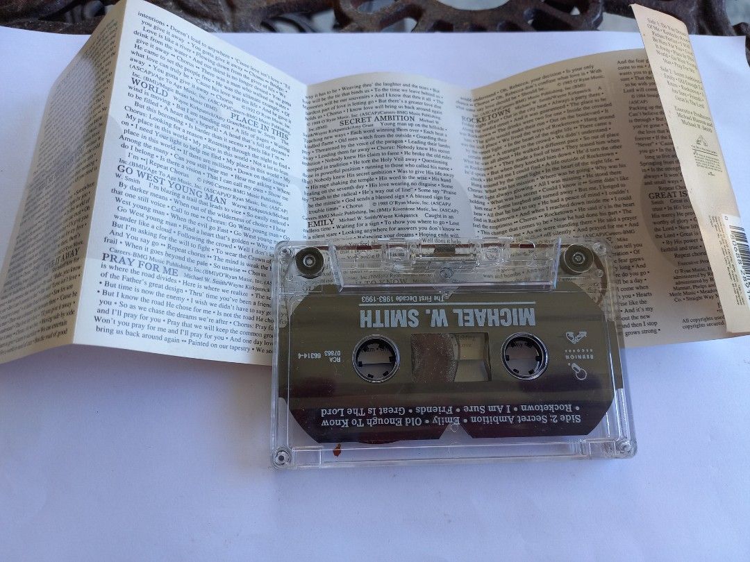 Kaset Michael w. Smith - the 1st decade, Hobbies & Toys, Music & Media ...