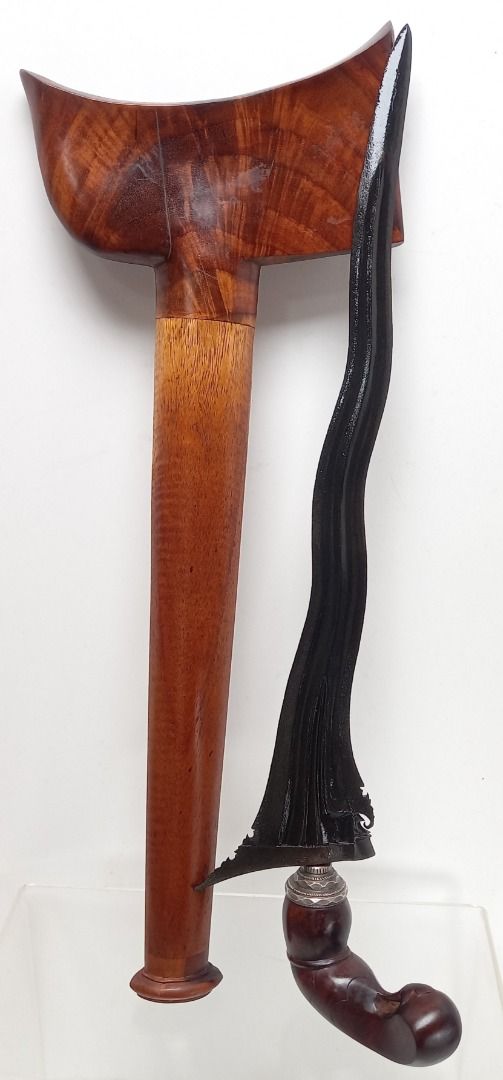 Keris Melayu Riau Malela Luk 5 Collection Purposes, Hobbies & Toys, Memorabilia & Collectibles ...