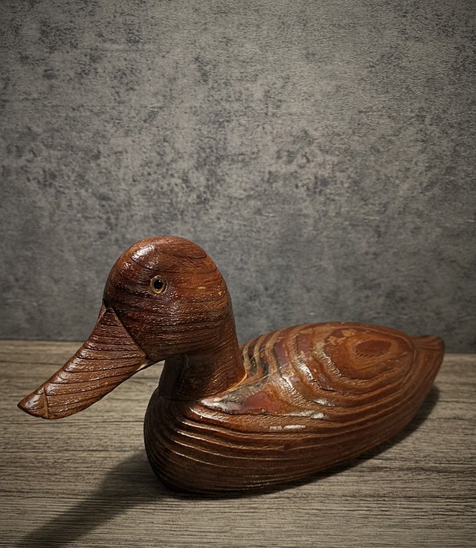 Large Wooden Duck Decoy Display on Carousell