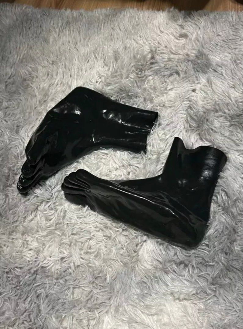 Latex Rubber Socks, Women's Fashion, Watches & Accessories, Socks ...