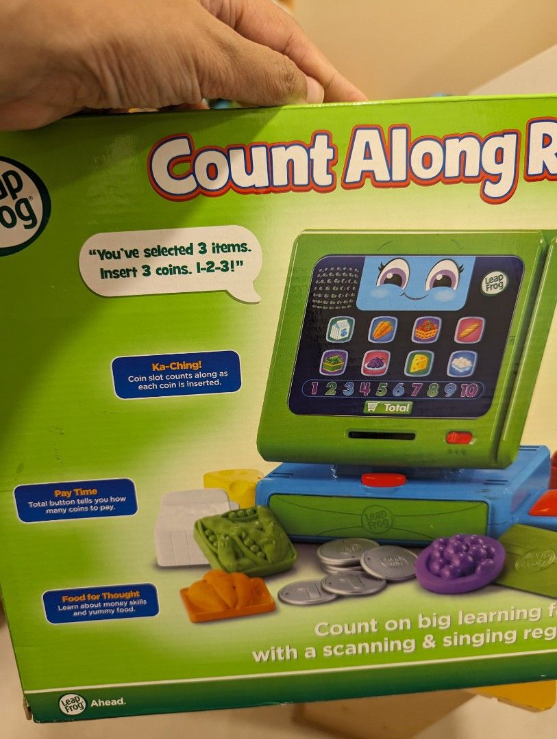 Leapfrog count along cash register, Babies & Kids, Infant Playtime on ...