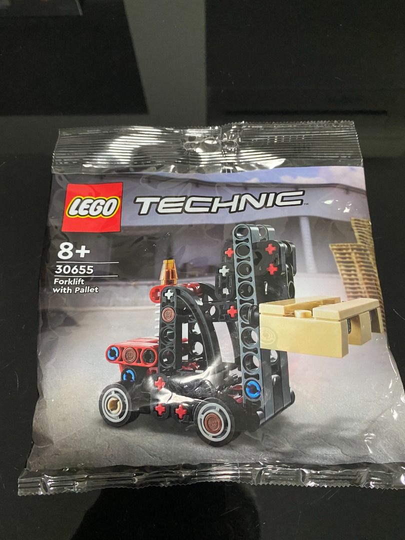 Lego Technic 30655 Forklift with Pallet Polybag, Hobbies & Toys, Toys ...