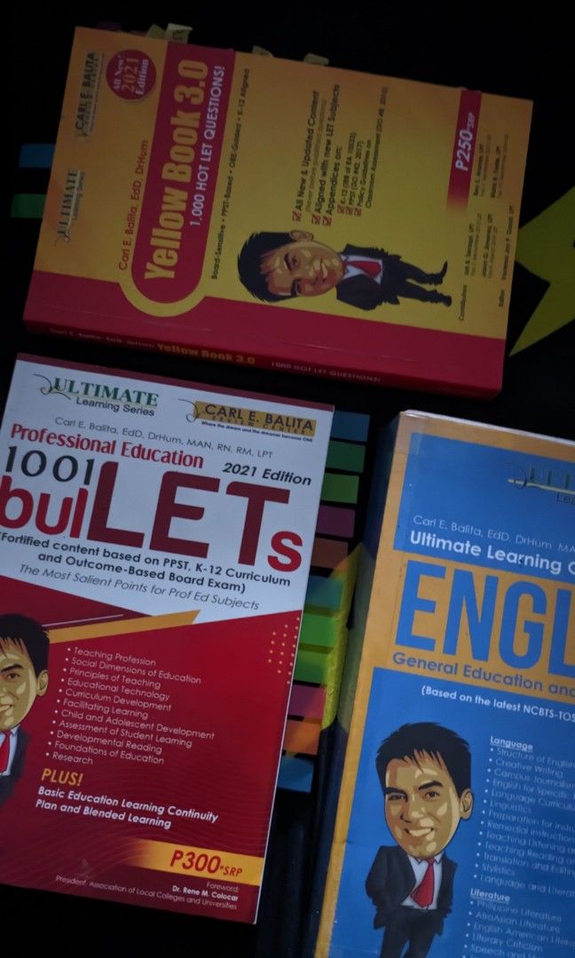 LET Reviewer Books (CBRC, Lorimar), Hobbies & Toys, Books & Magazines ...