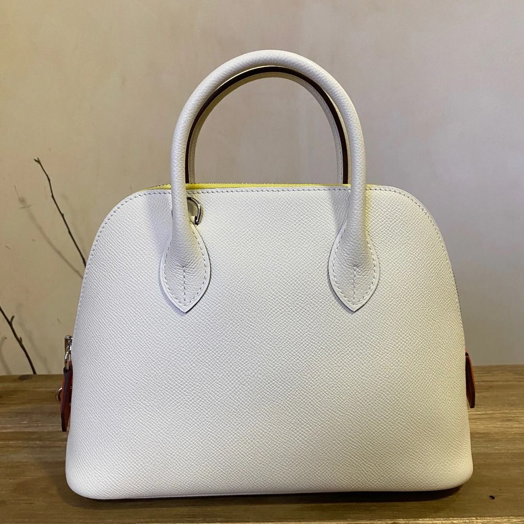 [LIMITED EDITION] Hermes Bolide 25 Epsom Leather Tri color Nata/ Terre ...