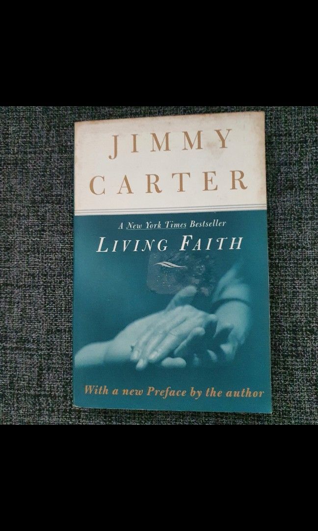 LIVING FAITH- JIMMY CARTER, Hobbies & Toys, Books & Magazines, Religion ...