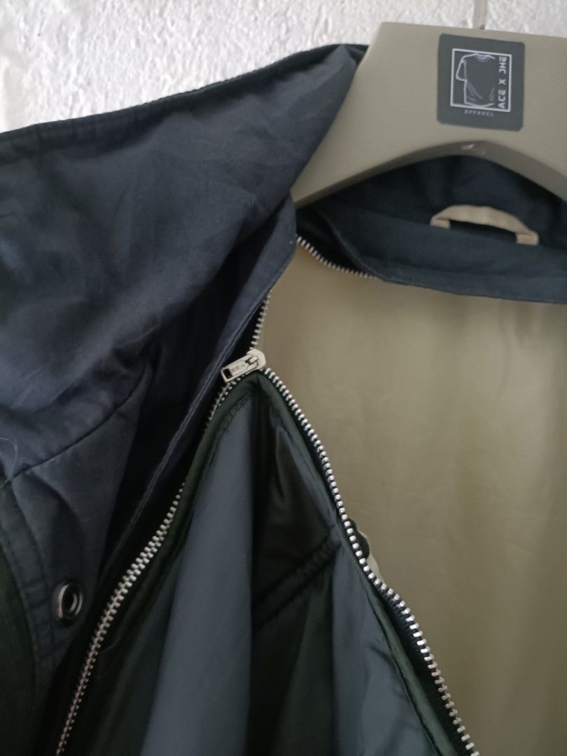 London Fog Windbreaker Jacket | Detachable Puff Jacket Inside for Extra ...