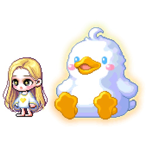 MapleSEA Aquila Duck Says Quack Overall Cash Item, Video Gaming, Gaming ...
