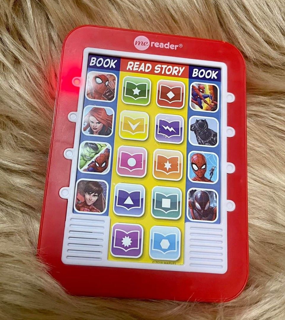 Marvel - Spider-man Me Reader Electronic Reader (as-is), Hobbies & Toys ...