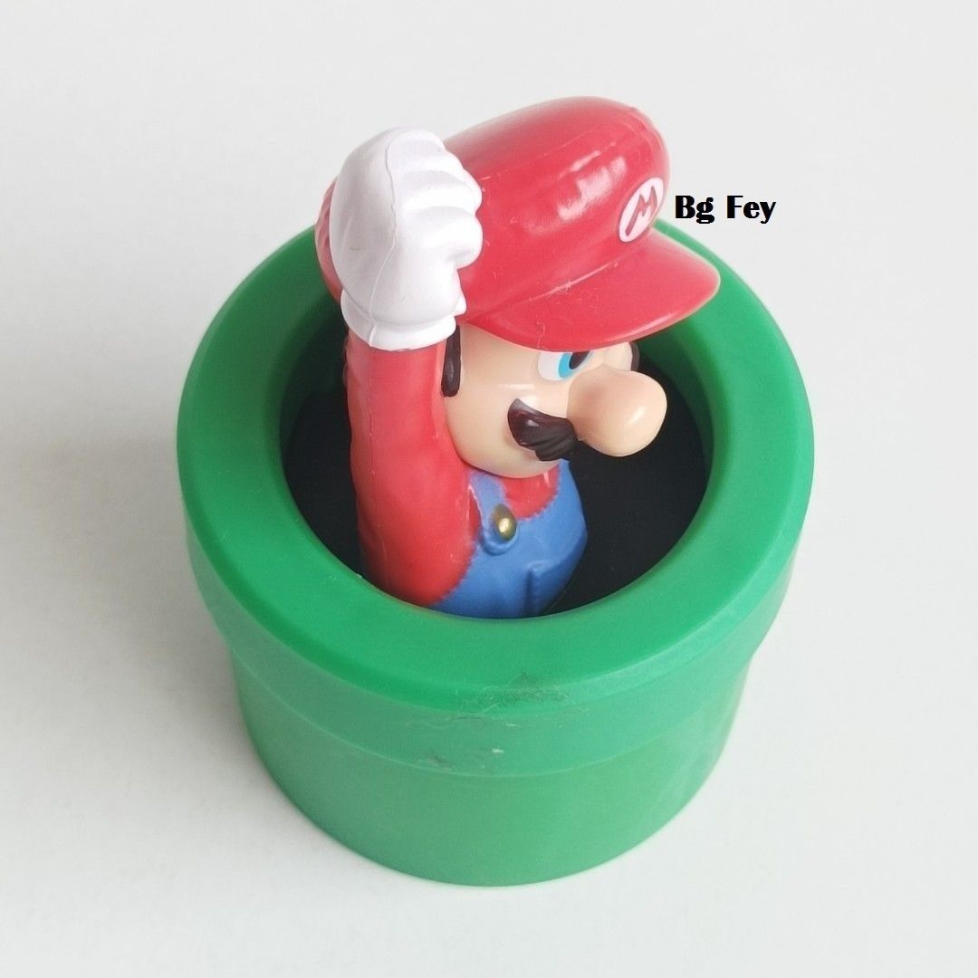 Mc Donald 2022 Super Mario - Jumping Mario, Toys & Collectibles, Mainan ...