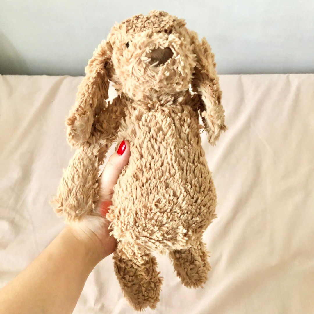 Medium Jellycat bashful dog, Hobbies & Toys, Toys & Games on Carousell