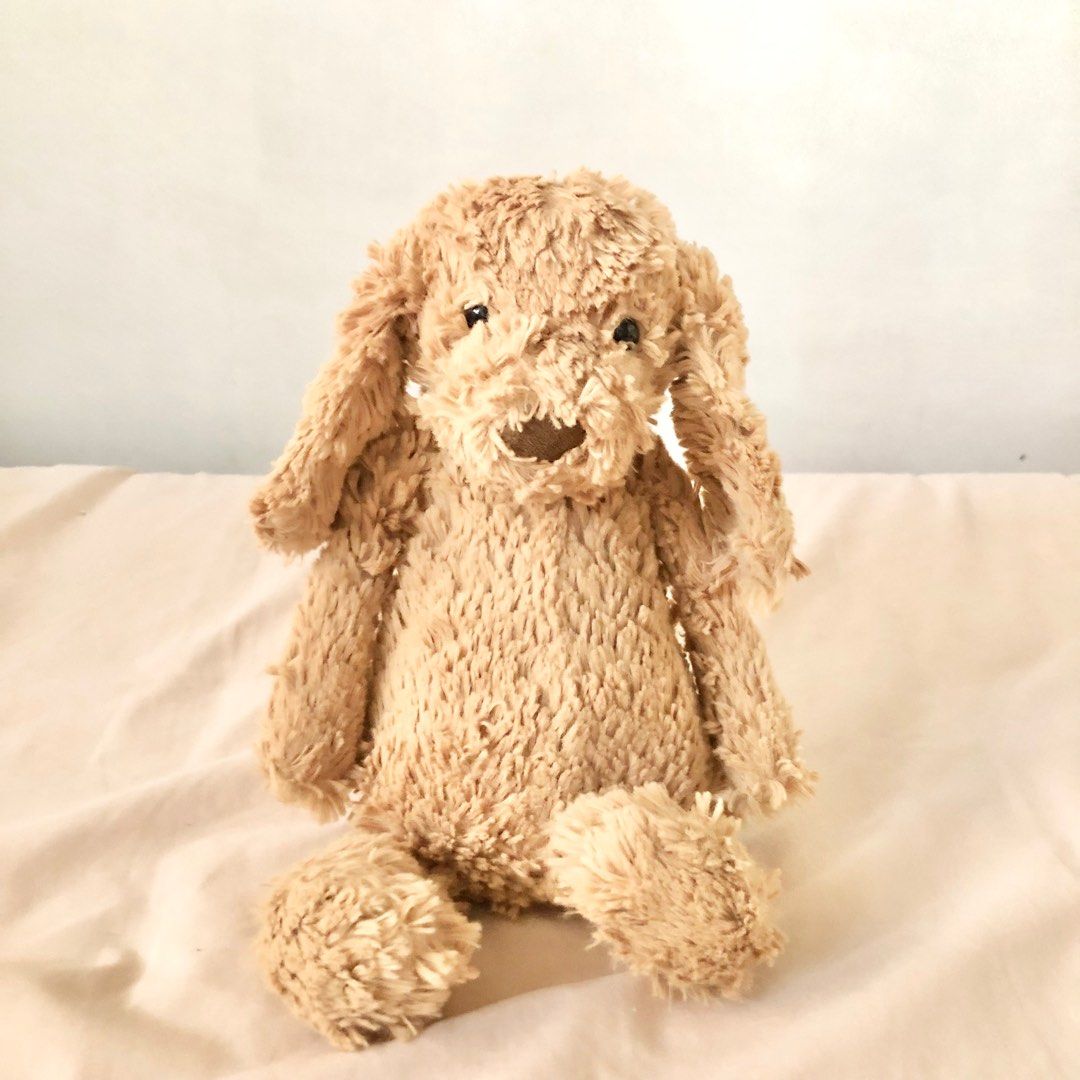Medium Jellycat bashful dog, Hobbies & Toys, Toys & Games on Carousell