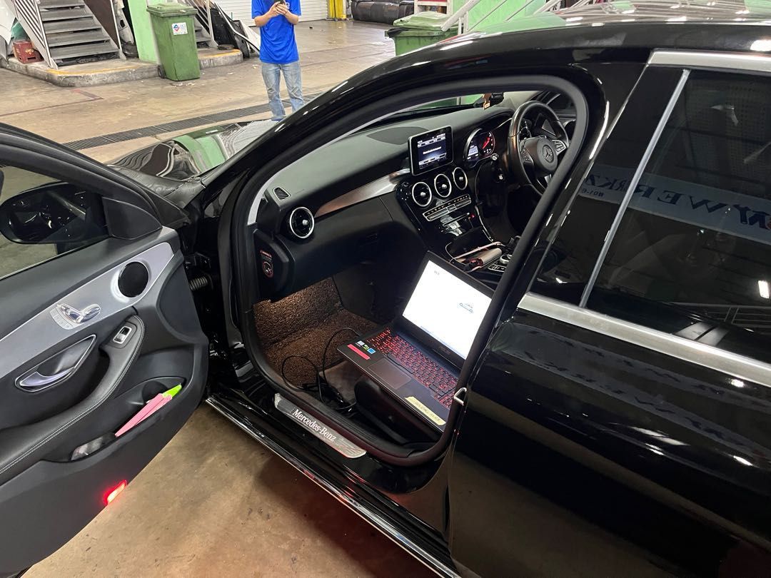 Mercedes c180 w205 stage 1 tuning, Car Accessories, Car Workshops ...