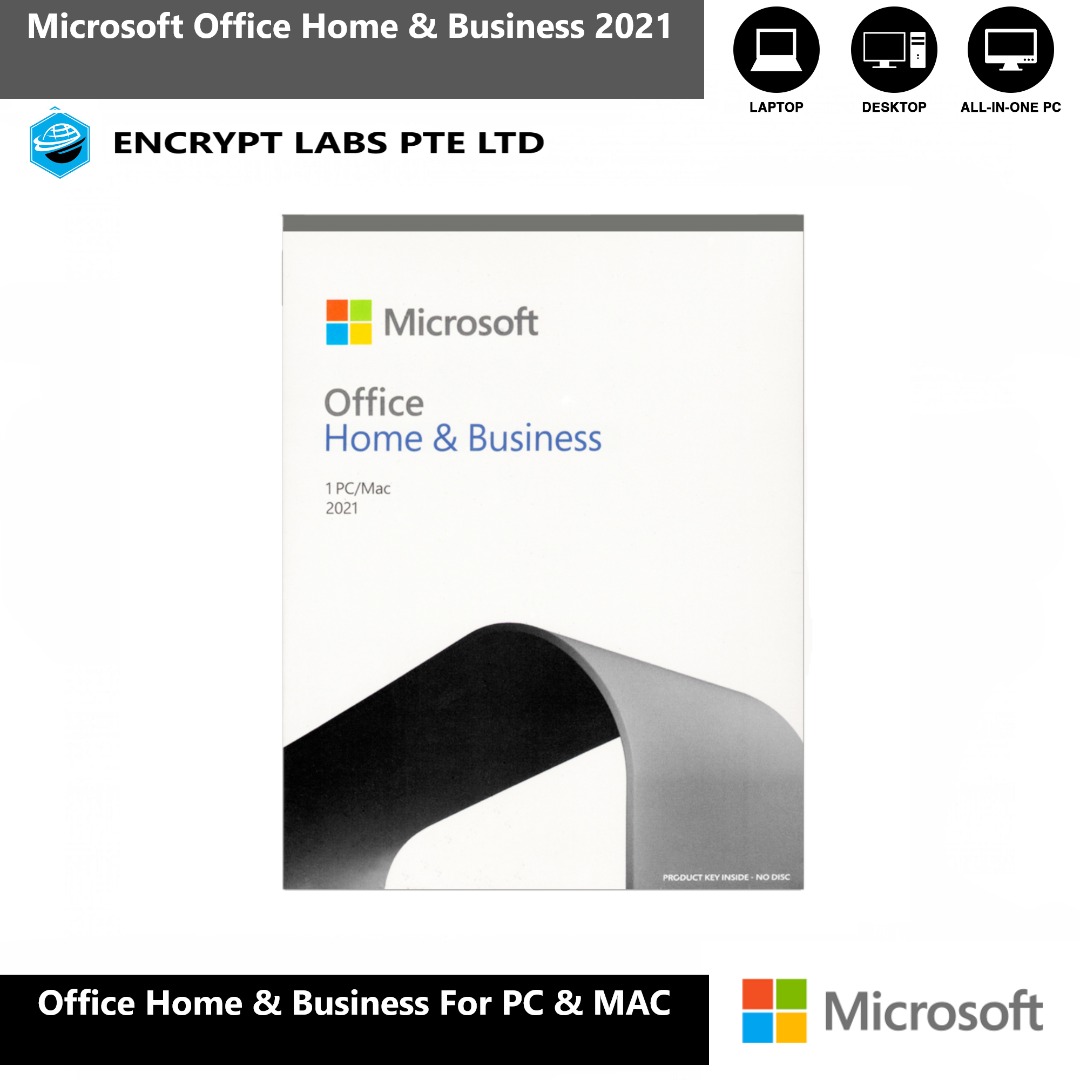 Microsoft Office Home and Business 2021 Win/Mac English Perpetual ...