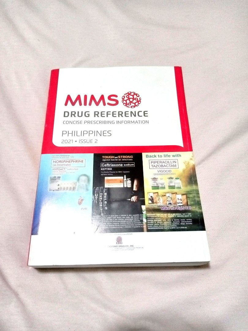 MIMS Drug Reference Philippines December 2021 issue 2 on Carousell