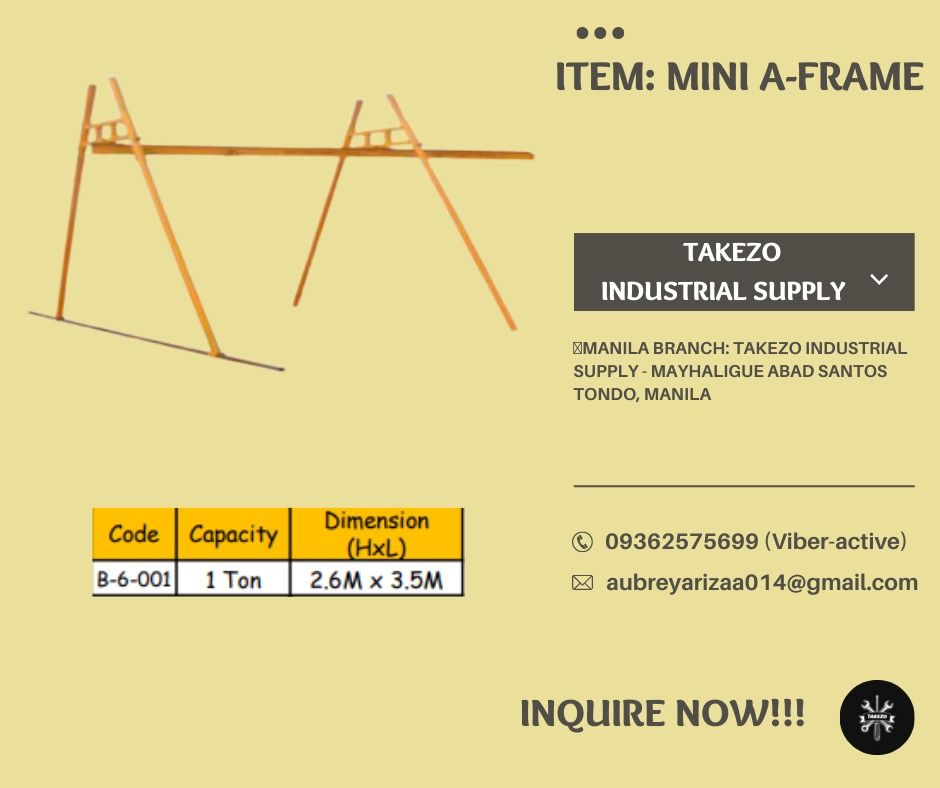 MINI A-FRAME on Carousell