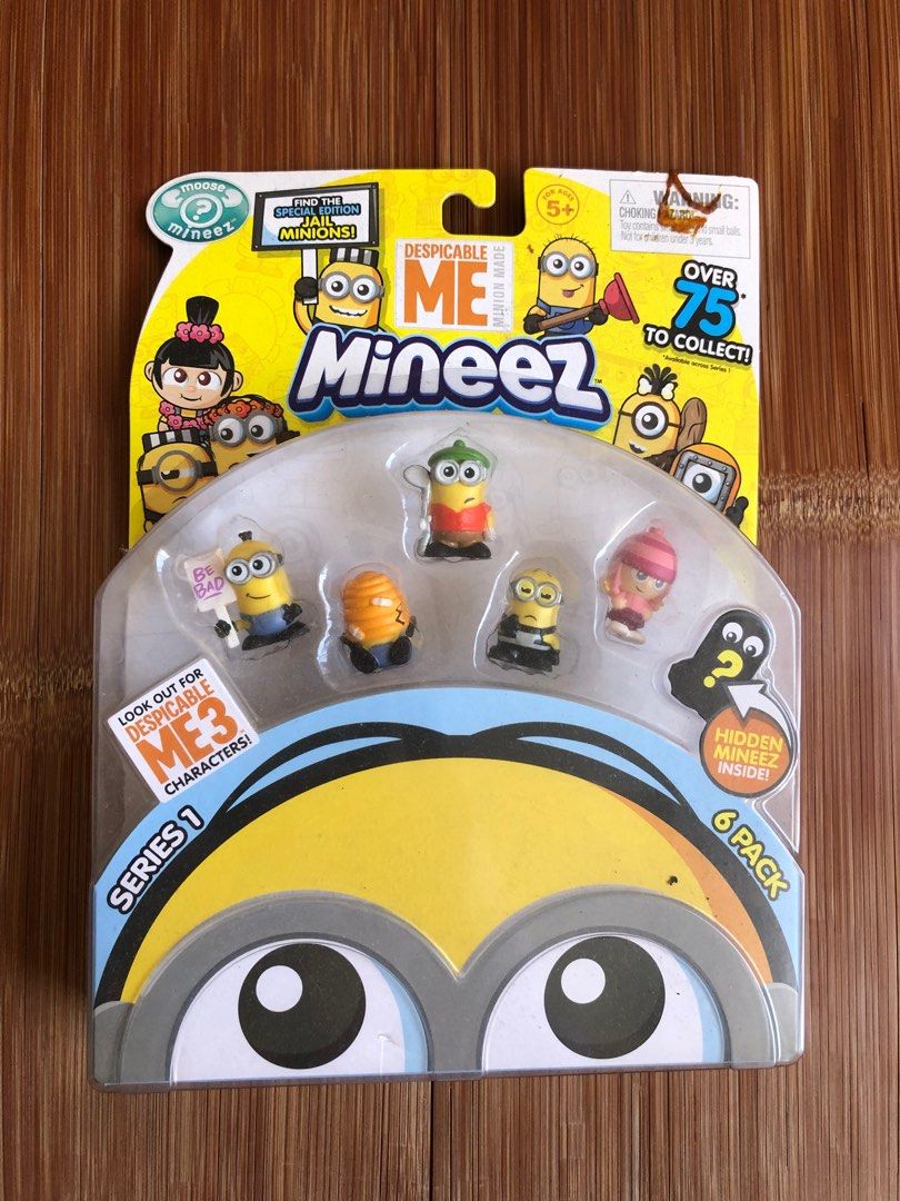 Minions Mineez Despicable ME3 Characters, 興趣及遊戲, 收藏品及紀念品, 明星周邊 - Carousell