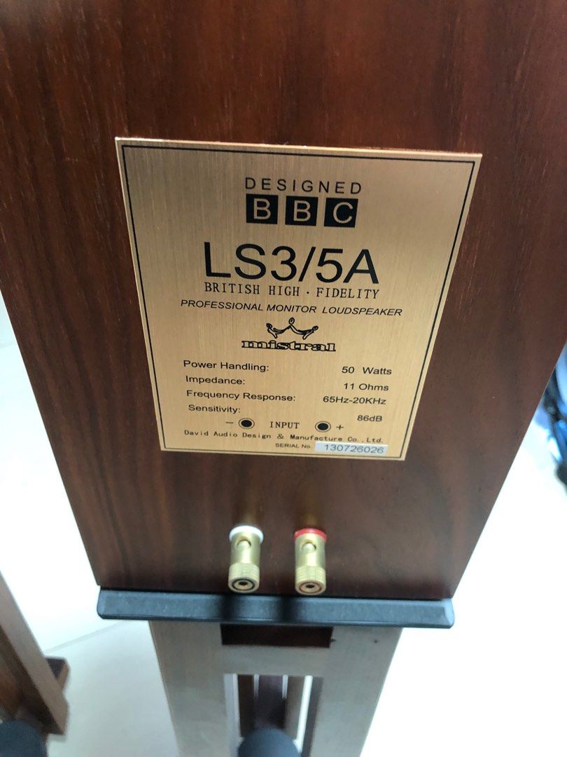 Mistral LS3/5A, Audio, Soundbars, Speakers & Amplifiers on Carousell
