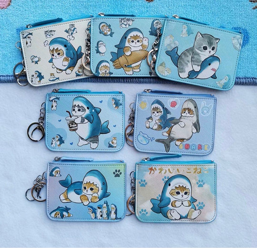MOFUSAND CAT CARDHOLDER / WALLET KEYCHAIN (7 designs ), Hobbies & Toys ...