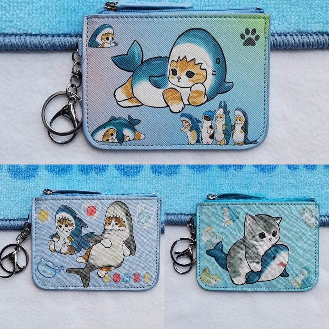 MOFUSAND CAT CARDHOLDER / WALLET KEYCHAIN (7 designs ), Hobbies & Toys ...