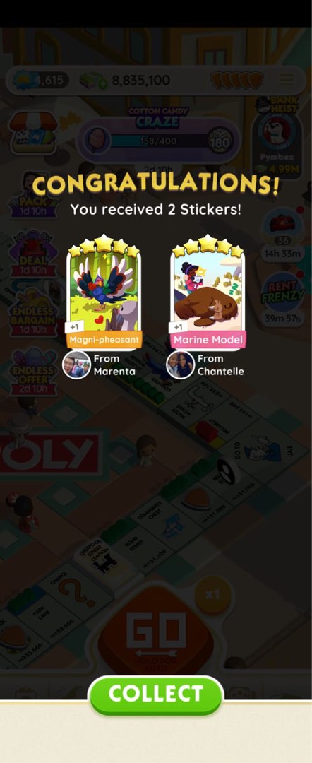 MONOPOLY GO STICKERS, Video Gaming, Video Games, Others on Carousell