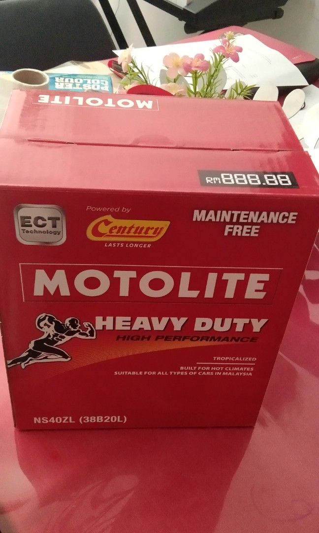 Motolite Car battery, Auto Accessories on Carousell