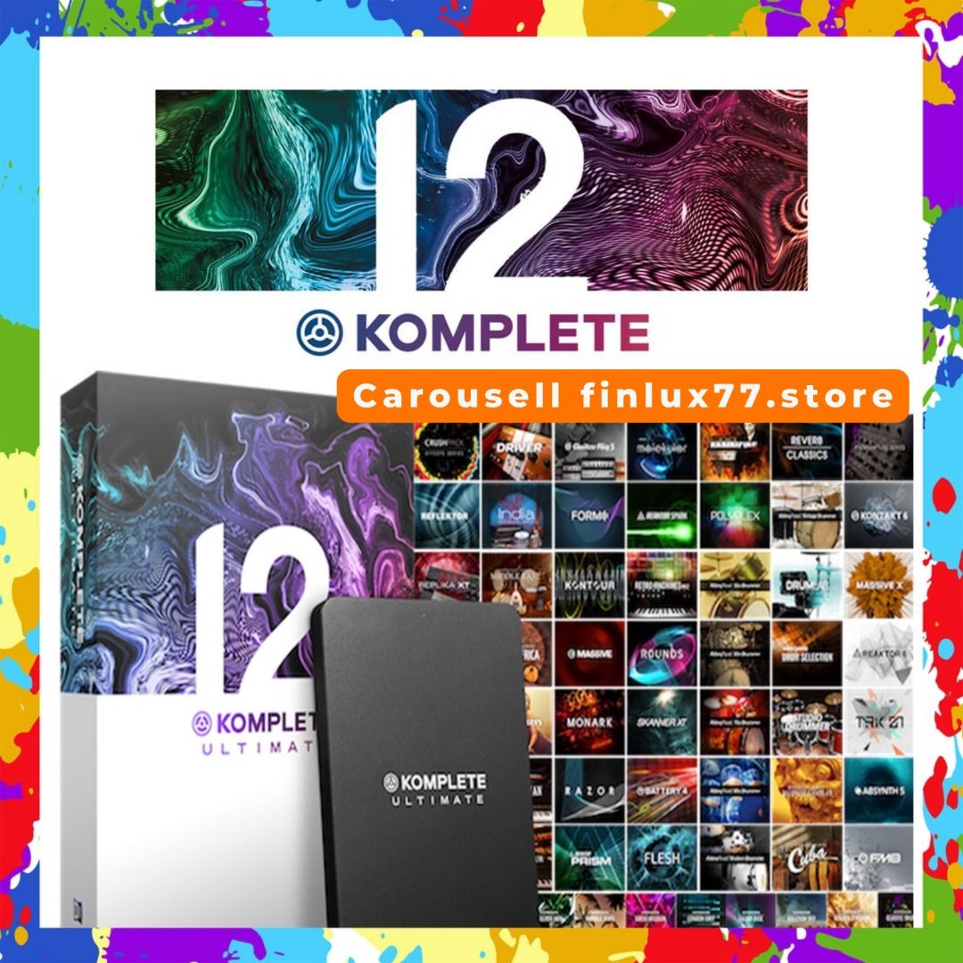 Native Instrument KOMPLETE 12 Ultimate Edition FX Bundle VST AAX Plugin ...