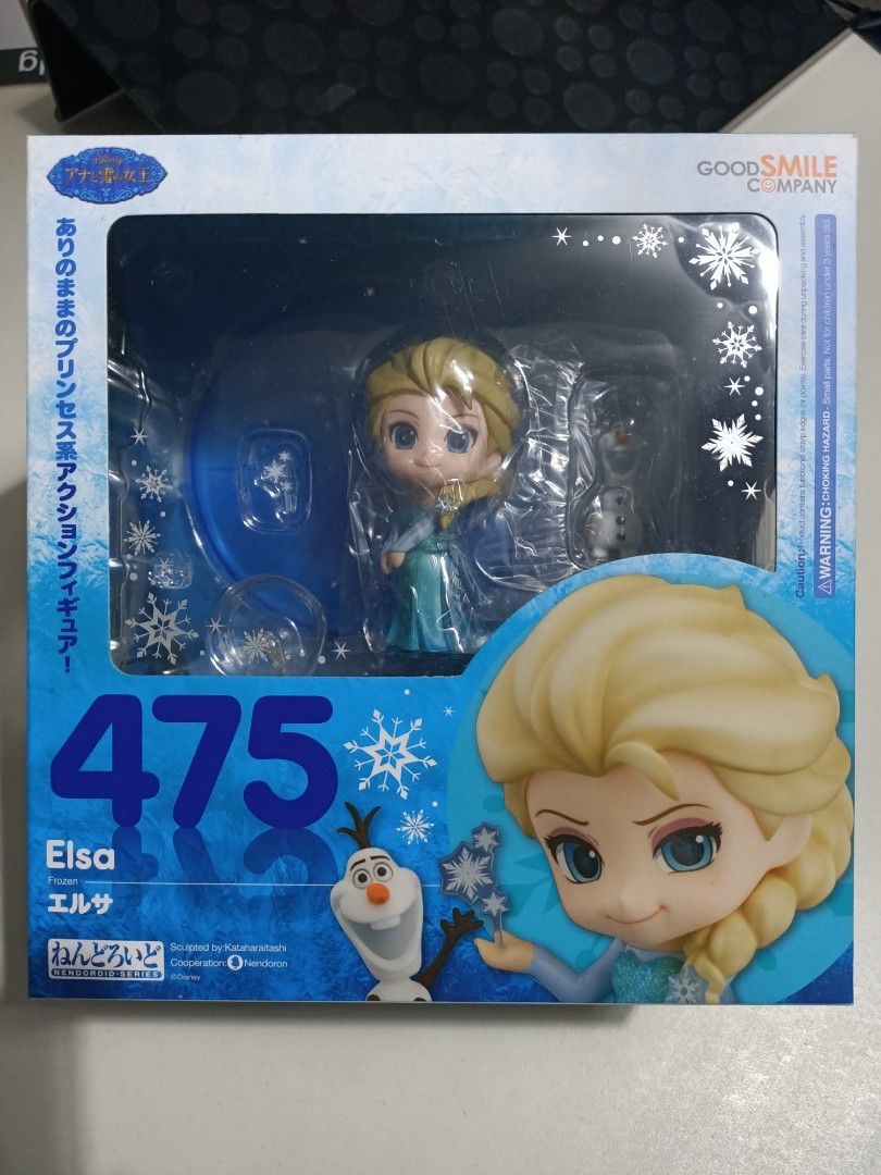 Nendoroid Elsa Frozen 475 Olaf Disney Authentic Genuine Goodsmile ...