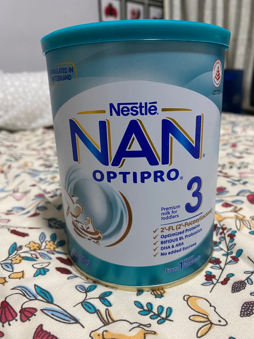 Nestle Nan Optipro 3 Milk Formula 400g, Babies & Kids, Nursing & Feeding, Breastfeeding & Bottle ...