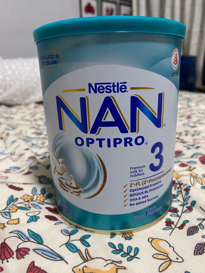 Nestle Nan Optipro 3 Milk Formula 400g, Babies & Kids, Nursing ...