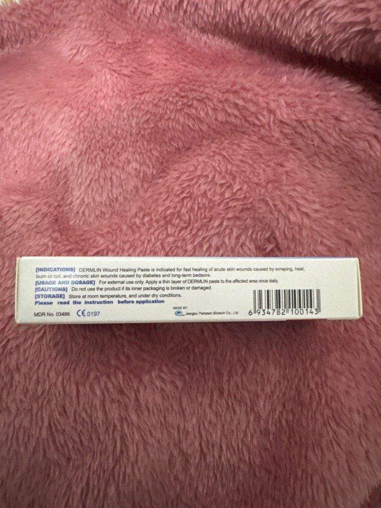 New Dermlin fast wound healing on Carousell