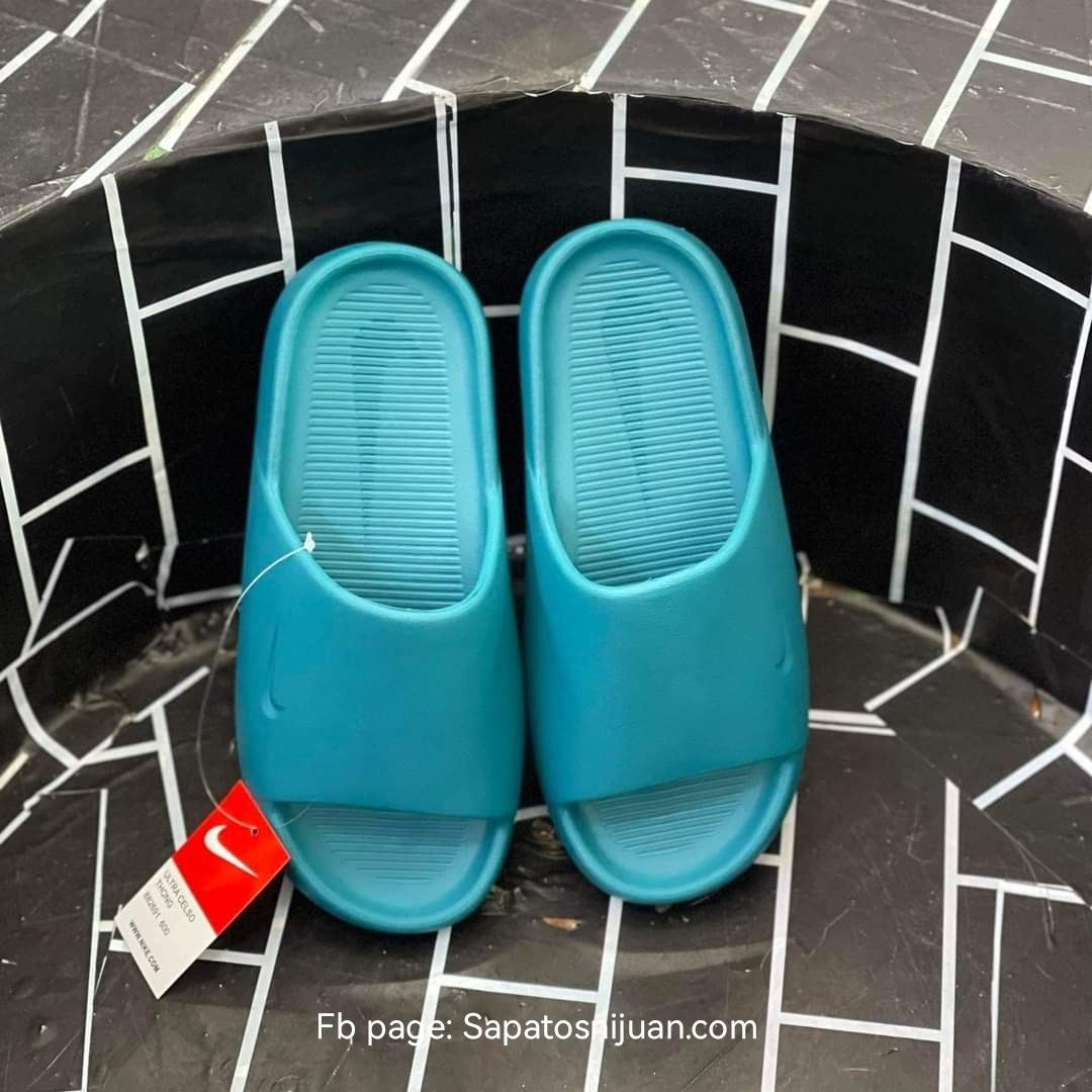 Nike Calm Slide Green, Men's Fashion, Footwear, Slippers & Slides on ...