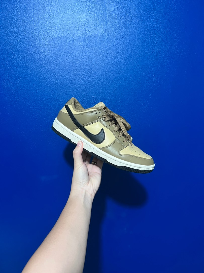 Nike dunk low brown, Men's Fashion, Footwear, Sneakers on Carousell