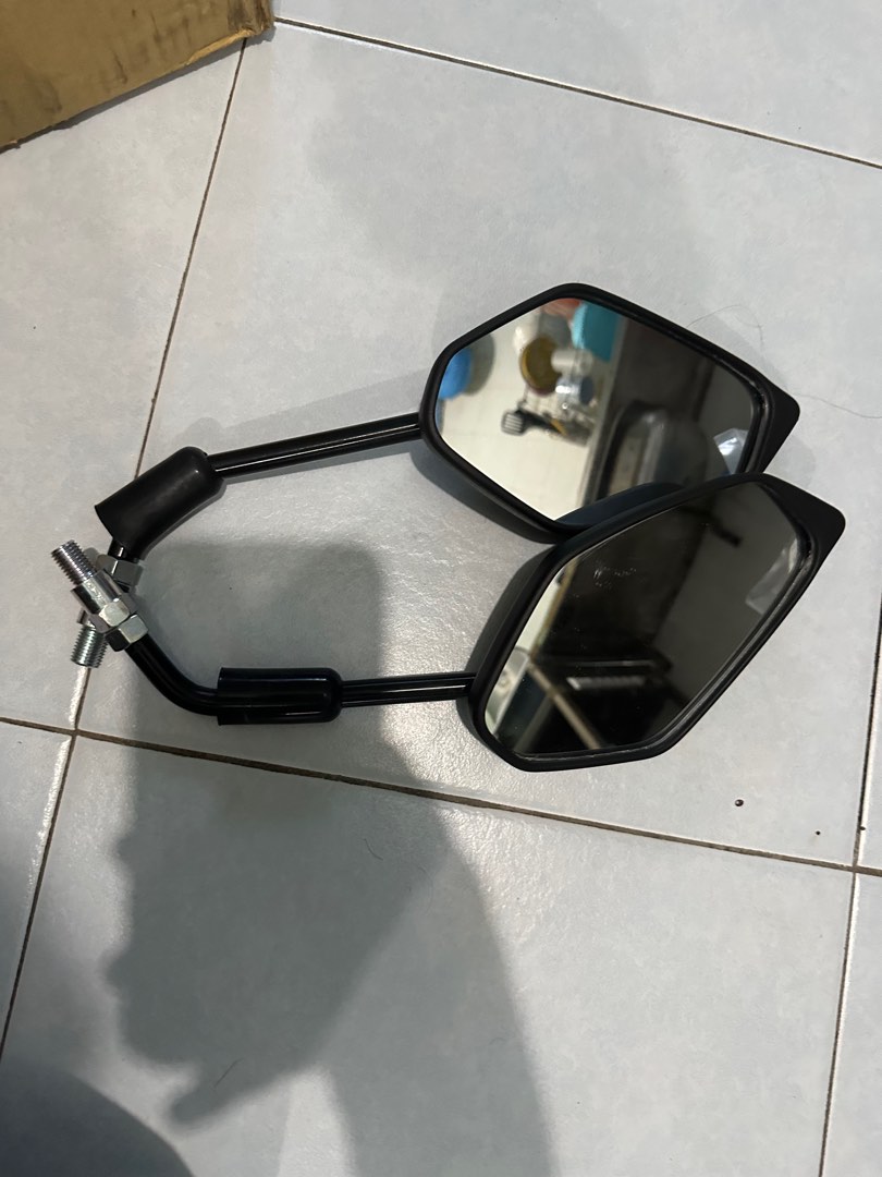 Nmax stock mirror, Motorcycles, Motorcycle Accessories on Carousell
