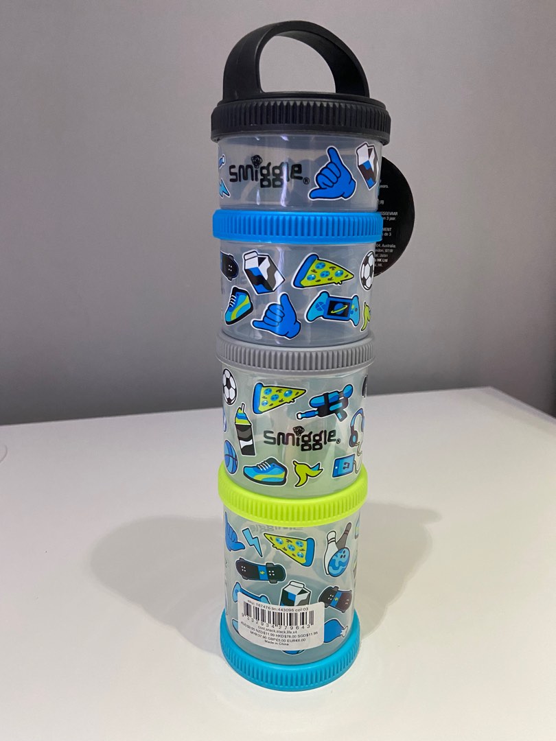 Original Smiggle Snack Stack Containers X4 on Carousell