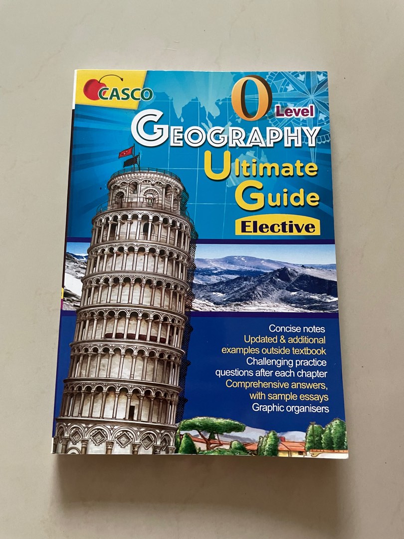 O Level Elective Geography Ultimate Guide Book by Casco, Hobbies & Toys ...