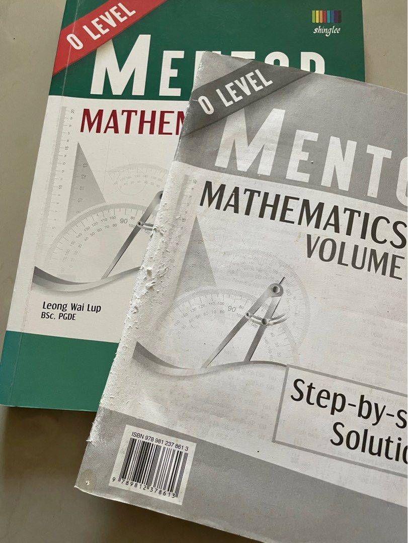 O Level Mathematics EMath Mentor Volume A Assessment Book, Hobbies ...