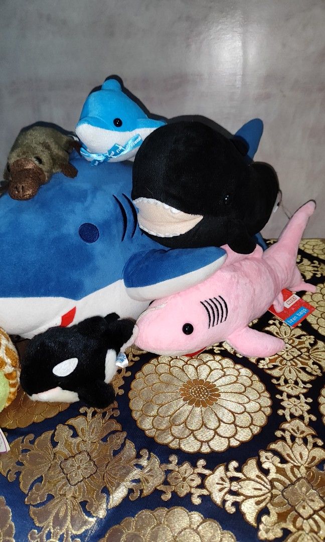 Ocean Animals Bundle Plushie Toy, Hobbies & Toys, Toys & Games on Carousell