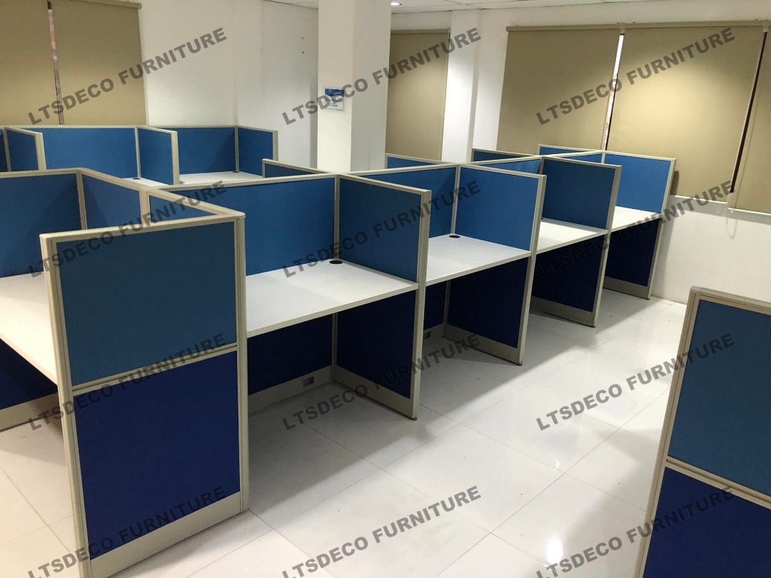 office partition call center table furniture/full fabric cubicles on ...