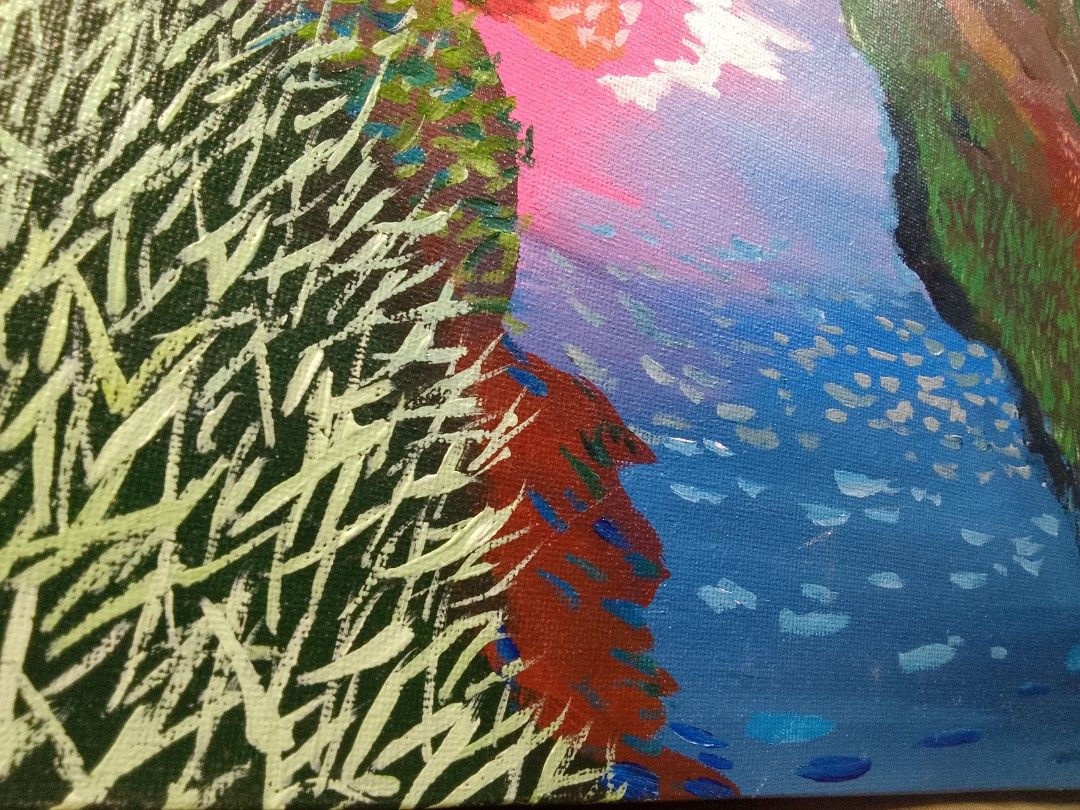 Oil on Canvass by Unknown Artist Smitty on Carousell