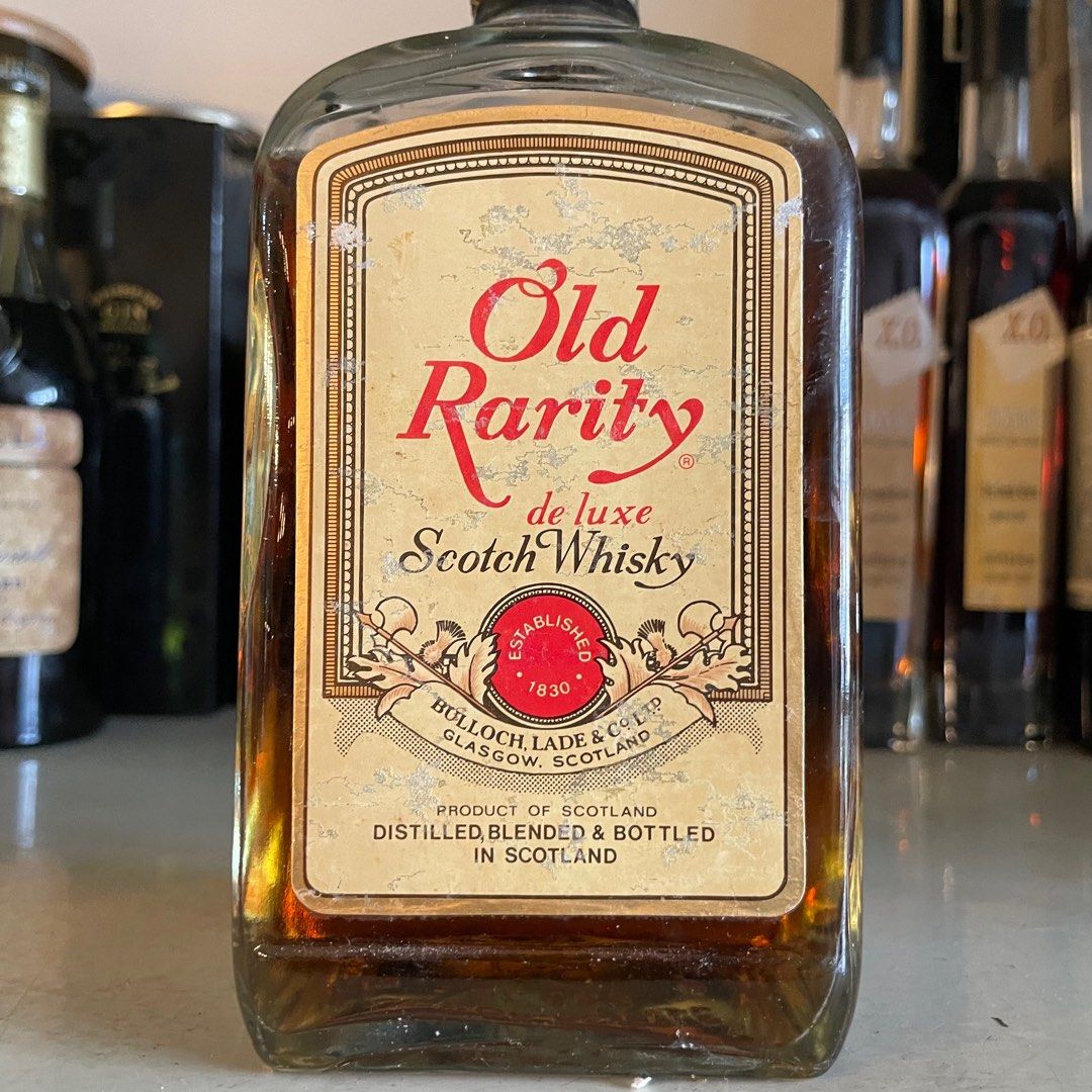 Old Rarity Whisky De Luxe Bulloch Lade & Co. Ltd whiskey 750ml, Food ...