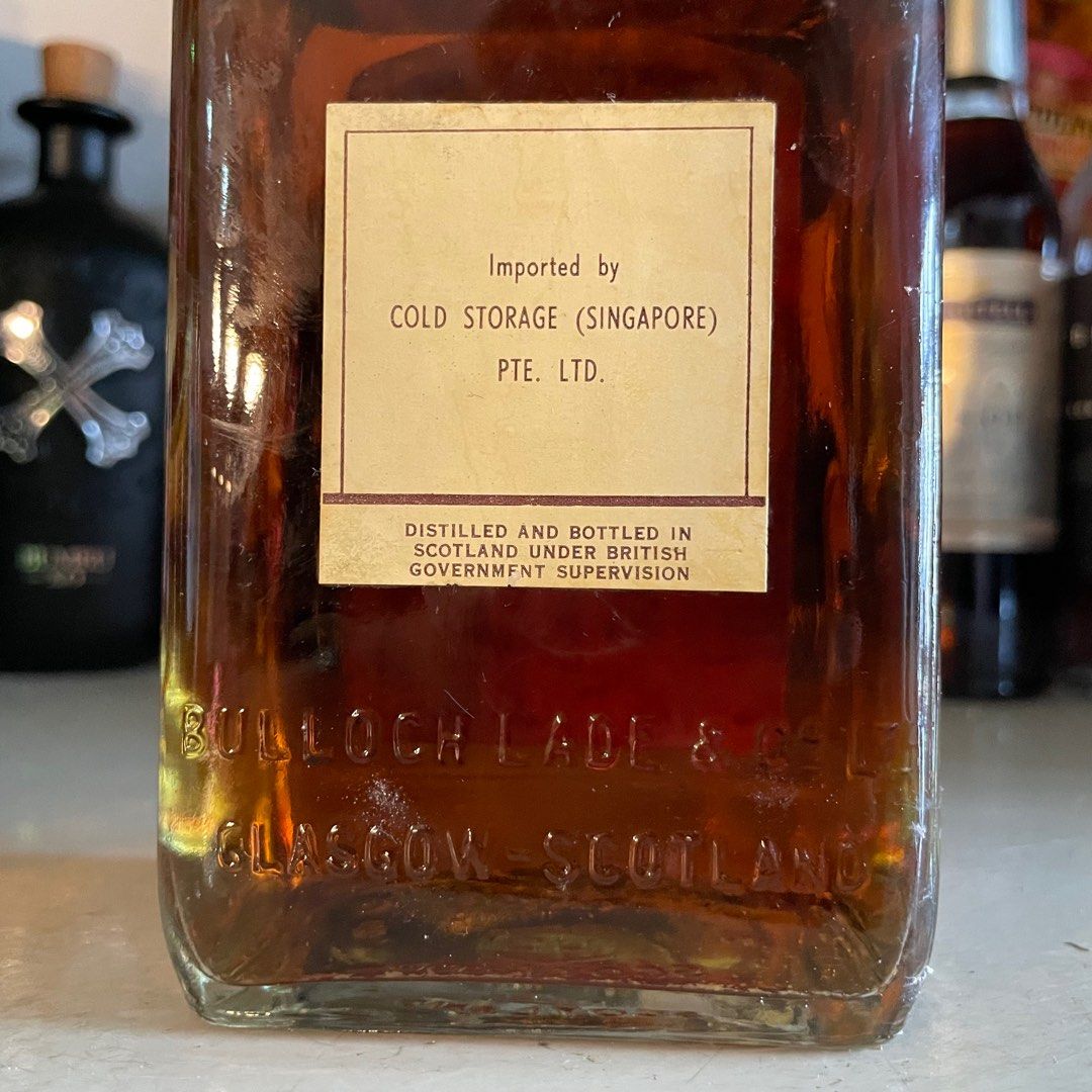 Old Rarity Whisky De Luxe Bulloch Lade & Co. Ltd whiskey 750ml, Food ...