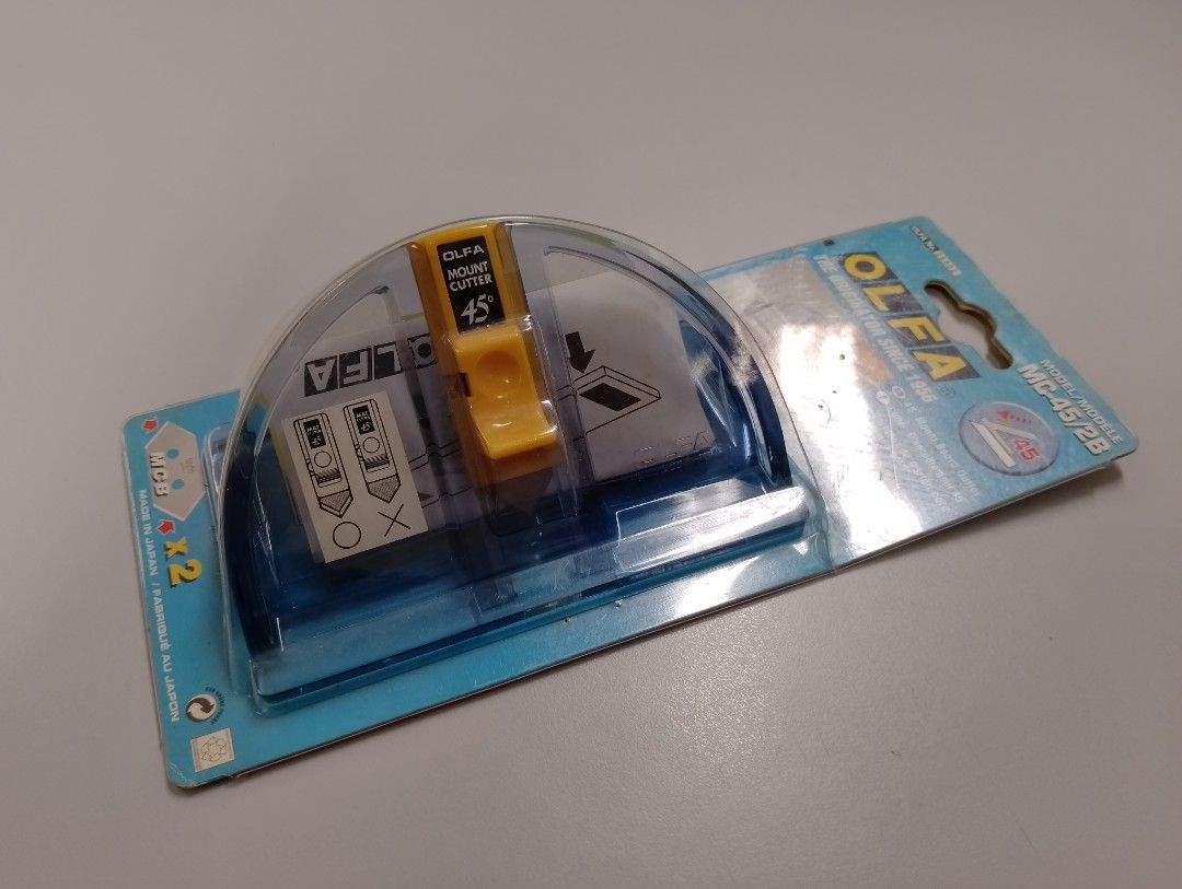 OLFA 45 Degree Mount Board Cutter (MC-45/2B, Hobbies & Toys, Stationery ...