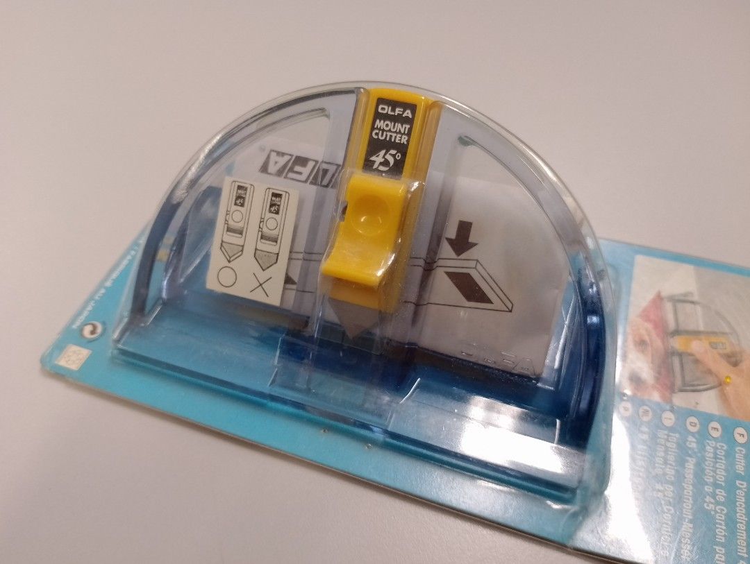 OLFA 45 Degree Mount Board Cutter (MC-45/2B, Hobbies & Toys, Stationery ...